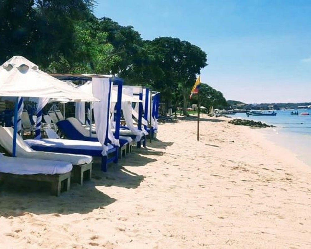 Playa Tranquila | en Baru | salidas todos los dias desde cartagena